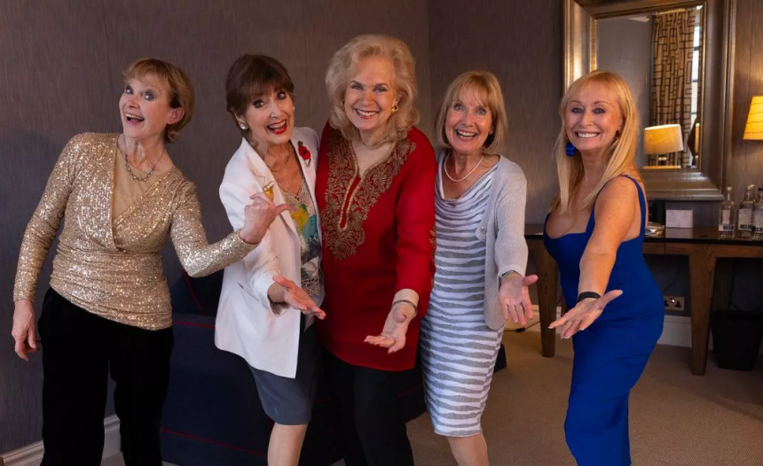 Five Carry On film babes reunite for the 50th anniversary of Carry On ...